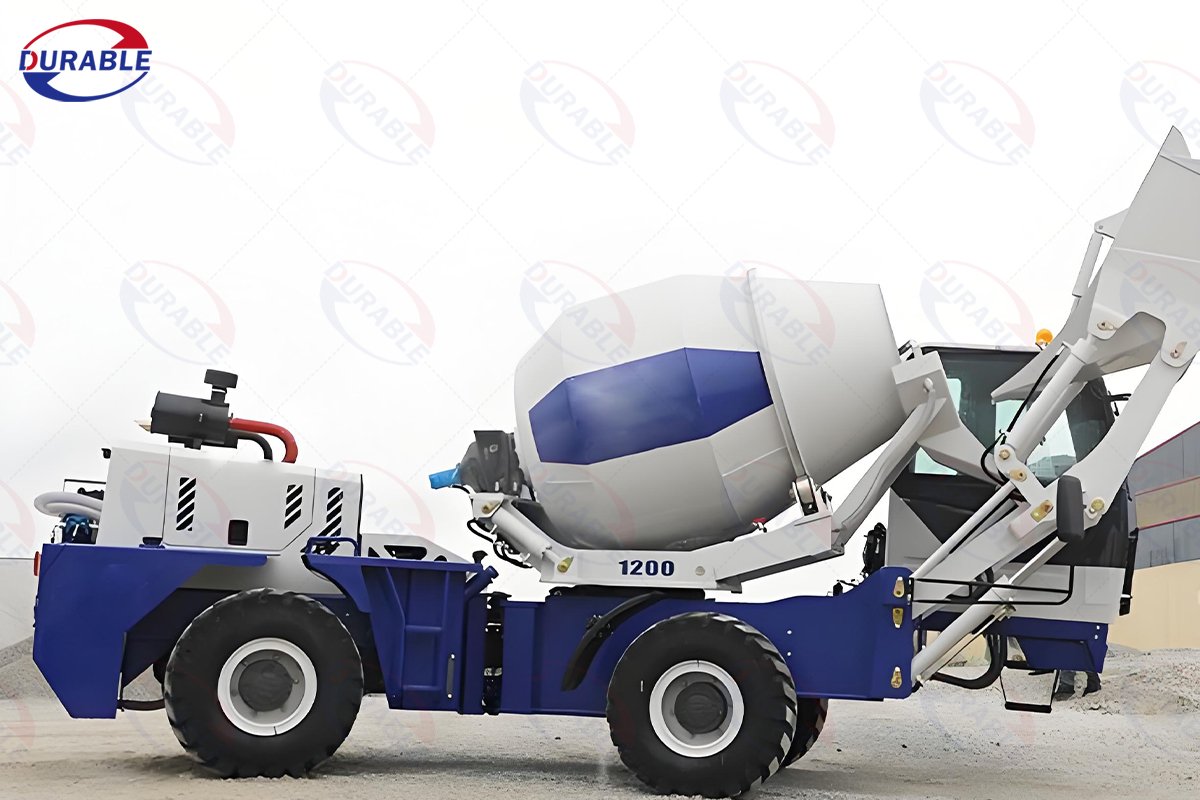 Self-Loading Concrete Mixer for Sale | Mobile & Versatile-Durable Machinery
